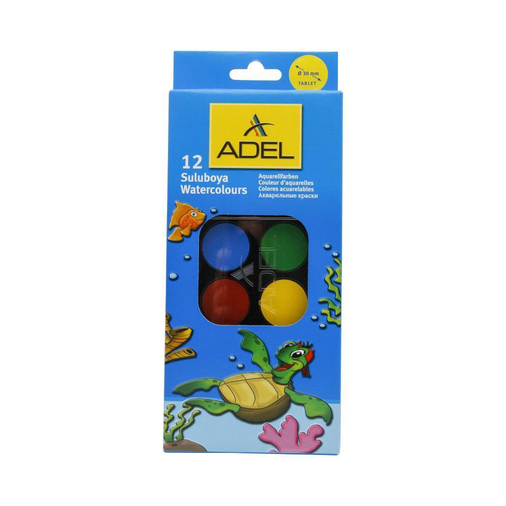 Buy Adel Watercolor - 12 colors Online @ AED13 from Bayzon