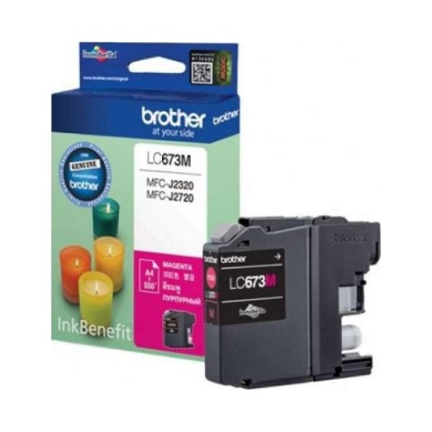 Buy Brother LC673 Ink Cartridge - Magenta Online @ AED37.8 from Bayzon