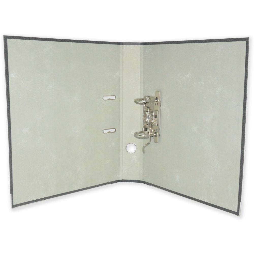 Buy FIS Rado Lever Arch Box File F/S Broad 8cm (3inch) Fixed Grey ...