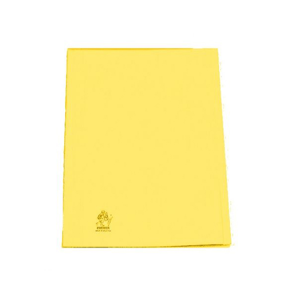 Buy Premier Square Cut Folder with Fastener FS - Yellow (Box/100pc ...