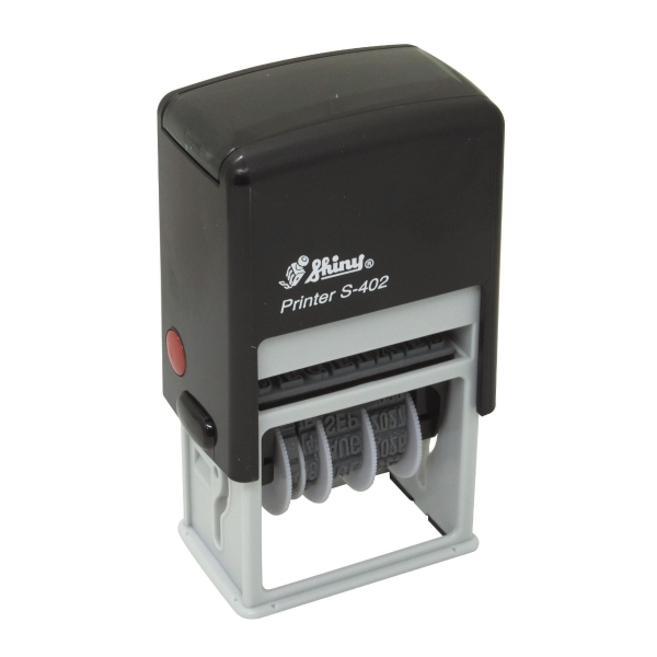 Buy Shiny S-402 Self Inking Received with Date Stamp - Blue / Red (pc ... Buy Shiny S-402 Self Inking Received with Date Stamp - Blue / Red (pc ...