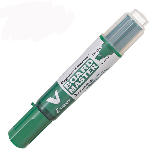 Buy Pilot V Board Master Whiteboard Marker Chisel - Green (box/12pcs ...