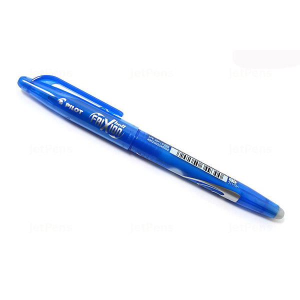 Buy Pilot FriXion Erasable Roller Ball Pen 0.7 mm - Light Blue (pkt/12pcs) Online @ AED71 from ...