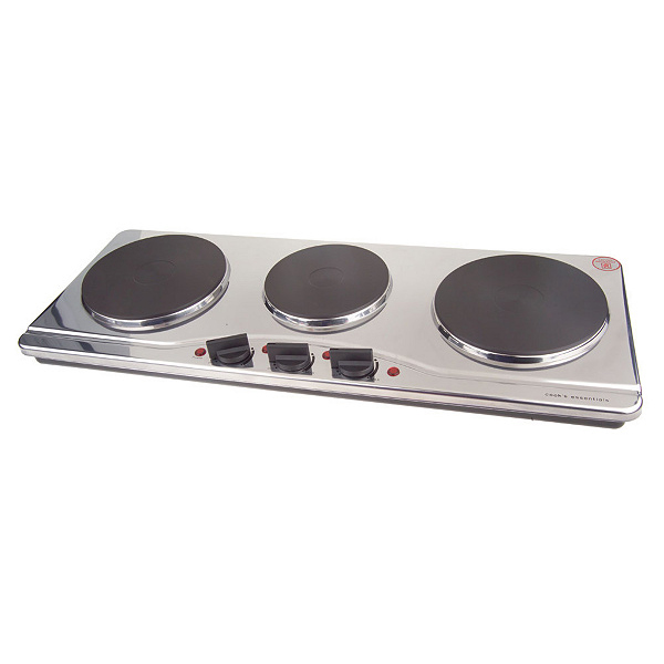 Buy Nikai Triple Hot Plate - NKTOE6N2 Online @ AED181 from Bayzon