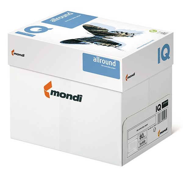 Buy Mondi IQ Photocopy Paper 80gsm A3 Box 5ream Online AED134