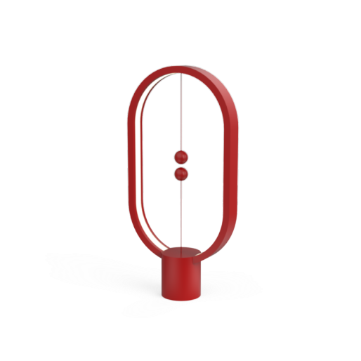 Buy Allocacoc DH0040RD Heng Balance Plastic Lamp Ellipse USB - Red ...