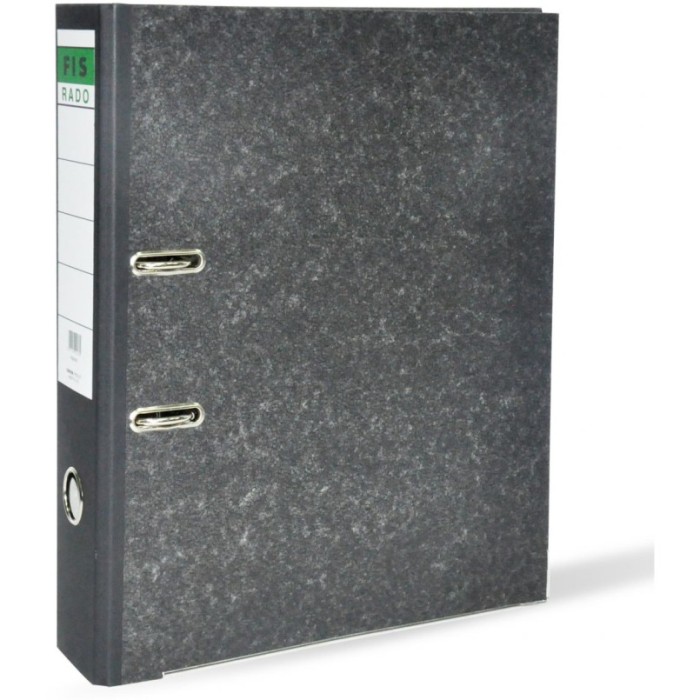 Buy FIS Rado Lever Arch Box File F/S Broad 8cm (3inch) Fixed Grey ...