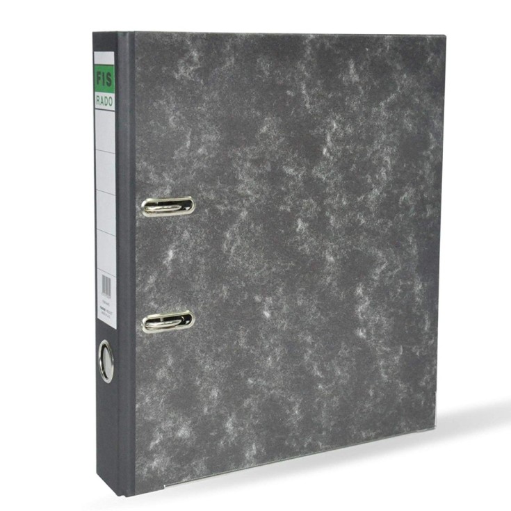 Buy FIS Rado Lever Arch Box File with Slide-In Plate Mechanism A4 ...