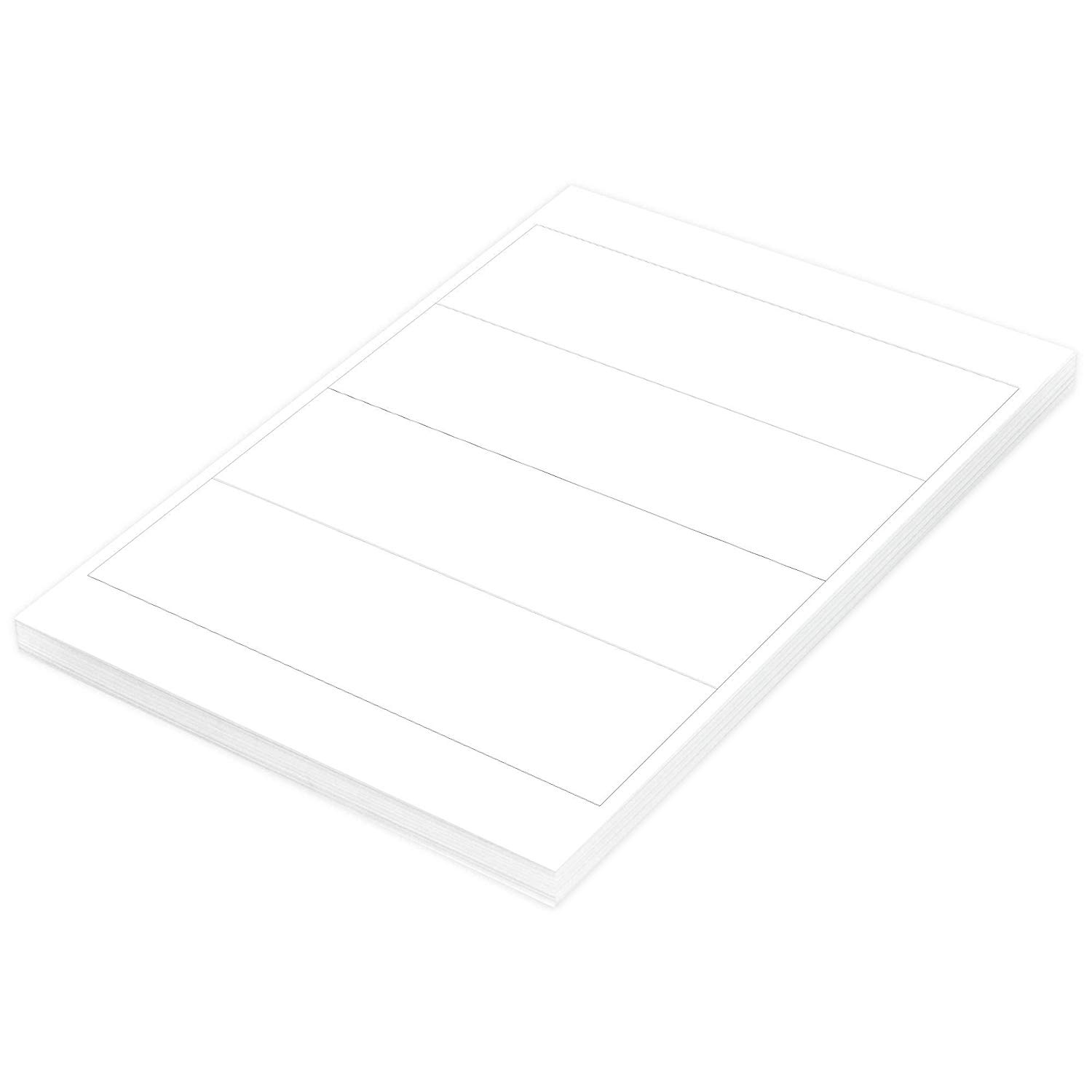 Buy FIS Multipurpose White Labels A4 200 x 60mm - FSLA4-1-100 (pkt/100s ...