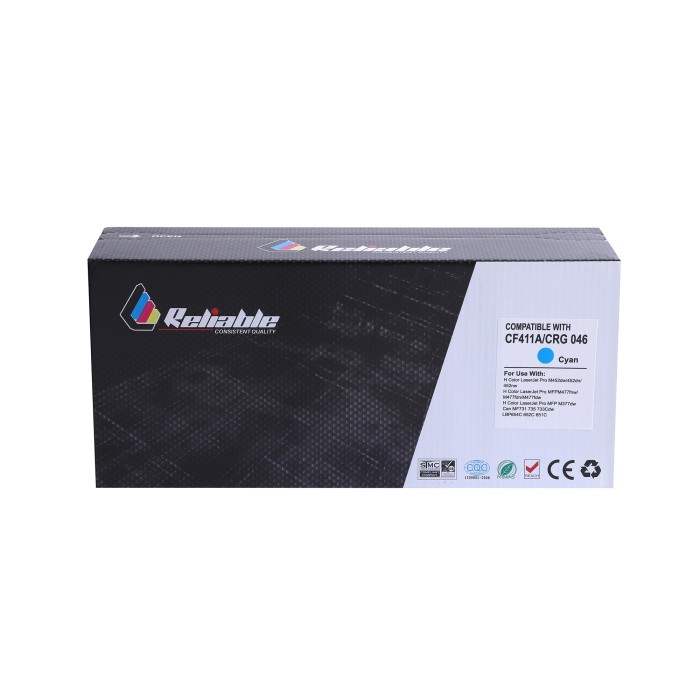 Buy Reliable 410A (CF411A) Compatible Toner Cartridge - Cyan Online ...