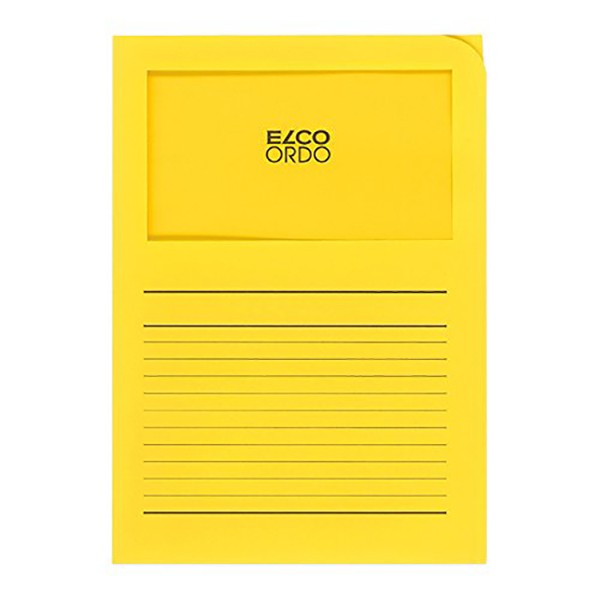 Buy Elco Ordo Classico L Paper Folder with Window 220 x 310mm - Yellow ...