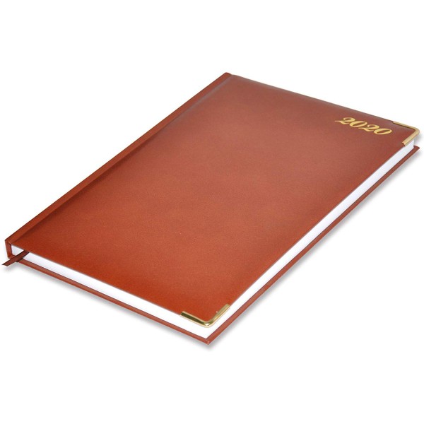 Buy FIS 42E 2020 Vinyl Cover 1D/Page English A4 Diary FSDI42E20BR ...