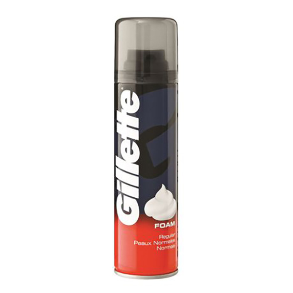 Buy Gillette Regular Shaving Foam - 200ml Online @ AED9.45 from Bayzon