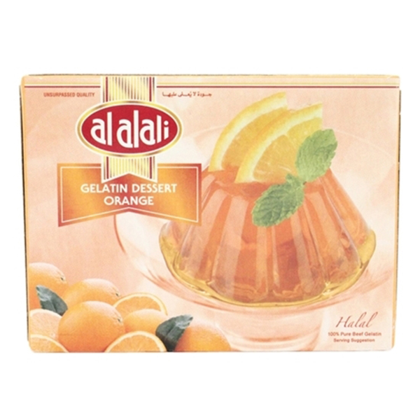 Buy Al Alali Orange Gelatin - 85gm Online @ AED2.1 from Bayzon