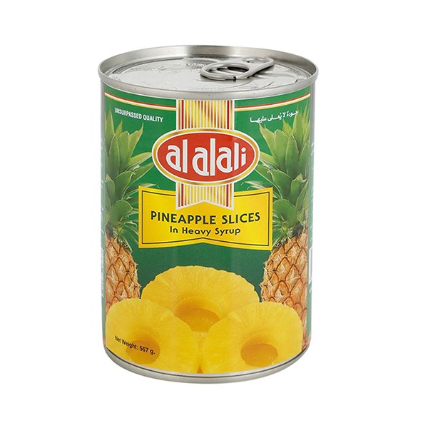 Buy Al Alali Standard Pineapple Slices - 567gm Online @ AED4.99 from Bayzon