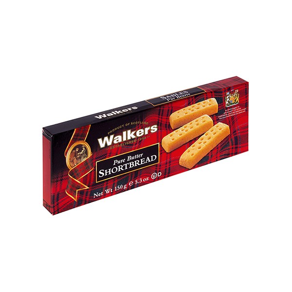Buy Walkers Pure Butter Shortbread - 150gm Online @ AED13.65 from Bayzon