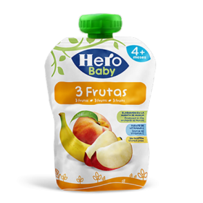 Buy Hero Baby 3 Fruits Pouch - 100gm Online @ AED7.83 from Bayzon