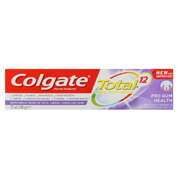 Buy Colgate Total 12 Pro Gum Health Toothpaste - 75ml Online @ AED 16. ...