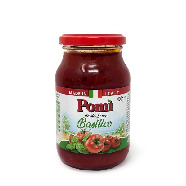 Buy Pomi Basilico Pasta Sauce Jar - 400gm Online @ AED11 from Bayzon