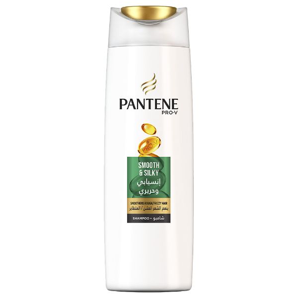 Buy Pantene Pro-V Smooth & Silky Shampoo - 400ml Online @ AED19 from Bayzon