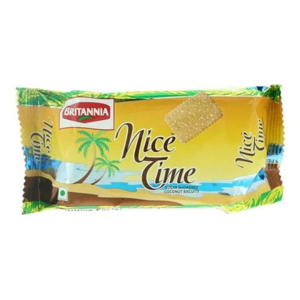 Buy Britannia Nice Time Biscuit - 100gm Online @ AED 1.88 from Bayzon