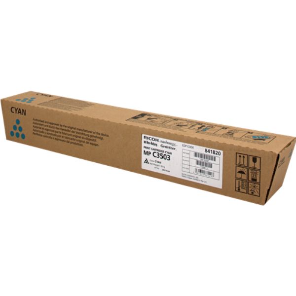 Buy Ricoh MP C3503 (841820) Toner Cartridge - Cyan Online @ AED485 from ... Buy Ricoh MP C3503 (841820) Toner Cartridge - Cyan Online @ AED485 from ...