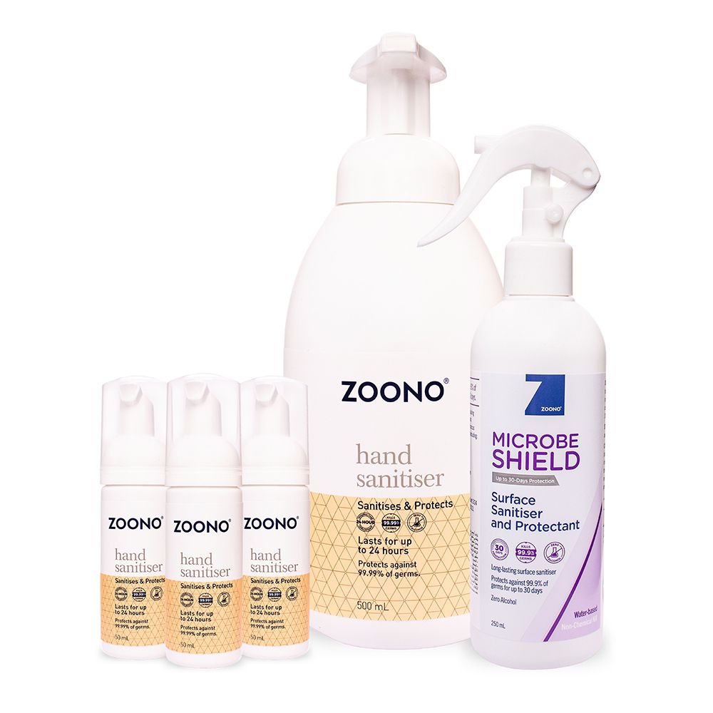 Buy Zoono Z-HSMS Combo2 Sanitisers and Protectant Combo Pack 2 (GF24 ...