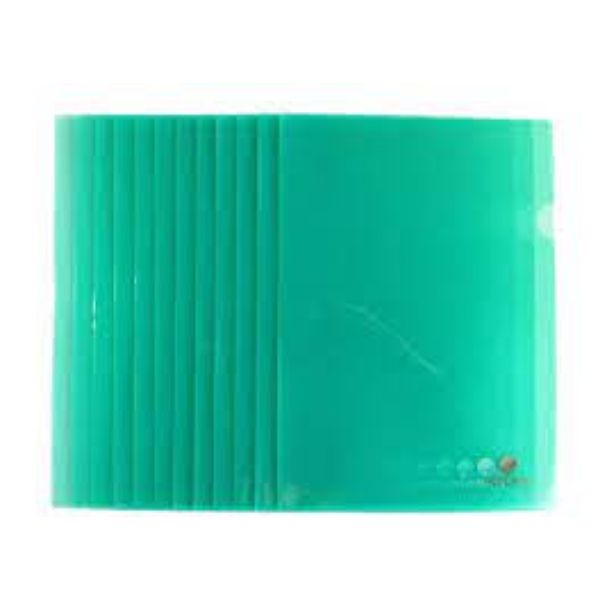 Buy Atlas L Shape Folder A4 - Green (pkt/12pcs) Online @ AED8.25 from ...