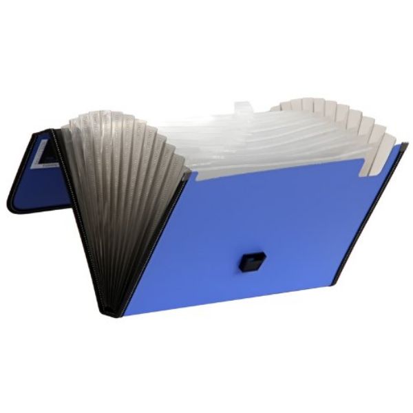 Buy Deli E5559 A4 Expanding File 13-Pockets with Handle - Blue (pc ...