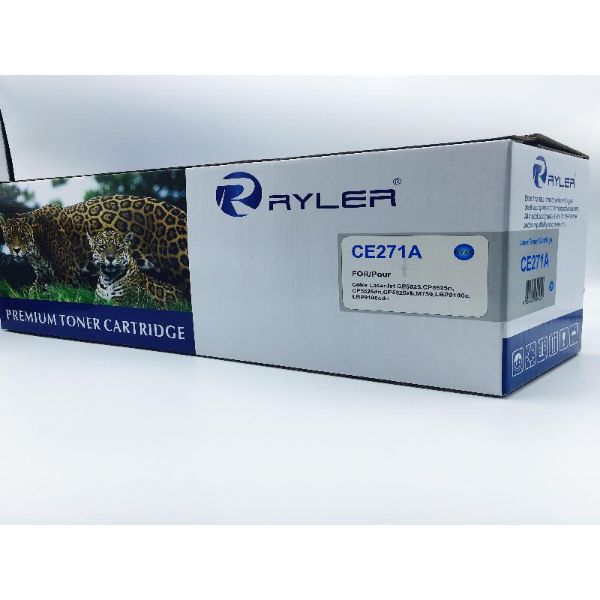 Buy Ryler Compatible HP 650A (CE271A) Toner Cartridges - Cyan Online ...