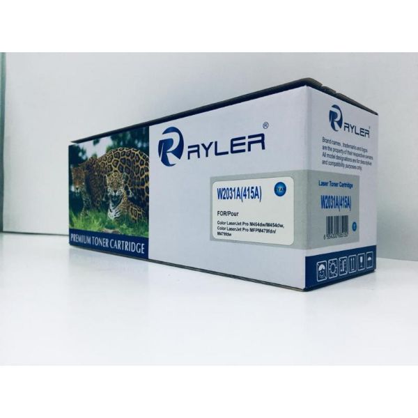 Buy Ryler Compatible 415A (W2031A) Toner Cartridge with chip- Cyan ...