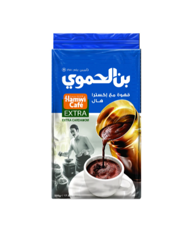 Buy Hamwi Turkish Coffee with Extra Cardamom 500g (pc) Online @ AED 49 ...