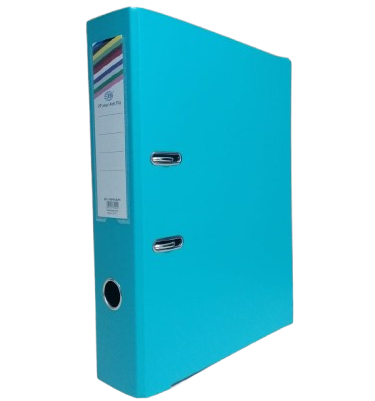 Buy FIS PP Box File F/S Broad 8cm (3inch) Fixed Light Blue FSBF8PLBLFN ...