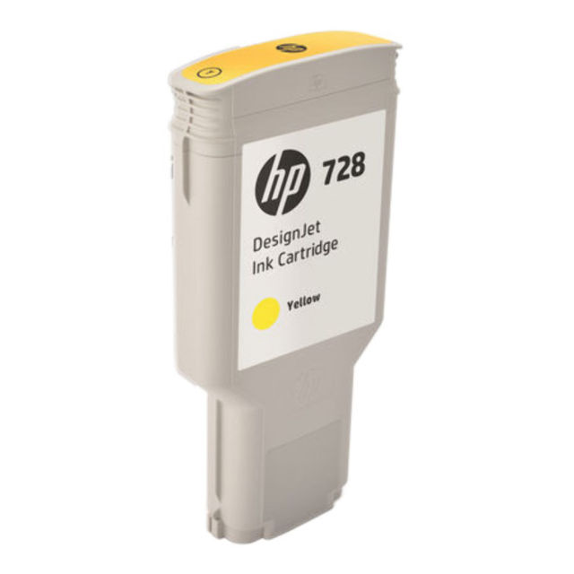Buy HP 728 300-ml DesignJet Ink Cartridge - Yellow Online @ AED655 from ...