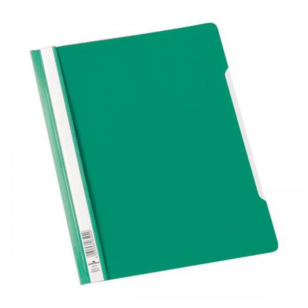 Buy Durable 2570 Clear View Folder A4 - Green (pc) Online @ AED1.51 ...