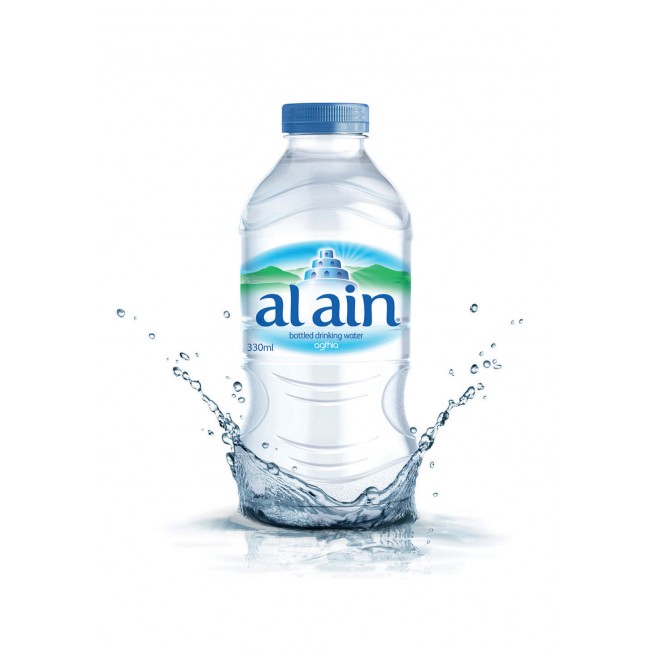 Buy Al Ain Bottled Drinking Water - 330ml (pkt/12pcs) Online @ AED10.5 ...