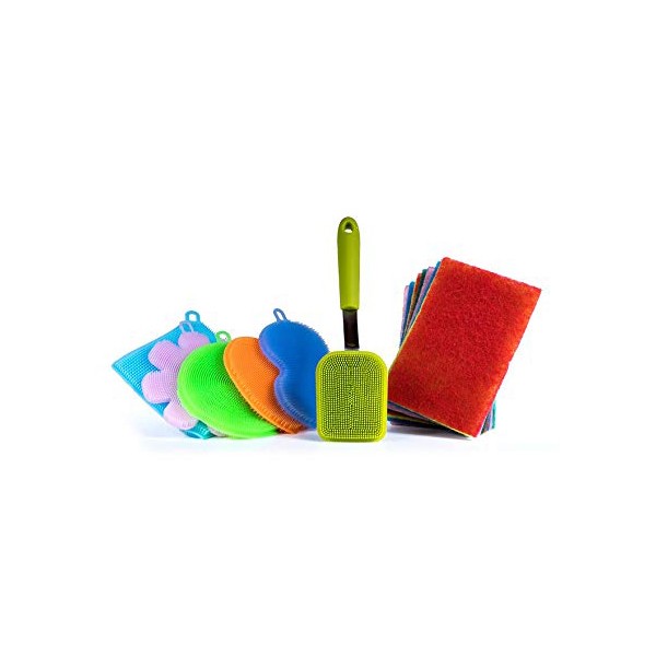 Buy Soft & Cool Small Dishwashing Sponge (pkt/10pcs) Online @ AED15 ...