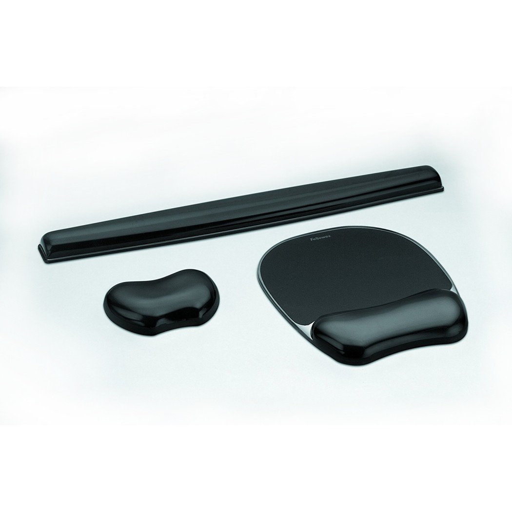 Buy Fellowes Crystal Gel Keyboard Wrist Support - Black Online @ AED53 ...