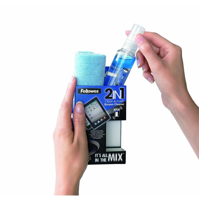 Buy Fellowes 2in1 Screen Cleaning Kit (pc) Online @ AED50 from Bayzon