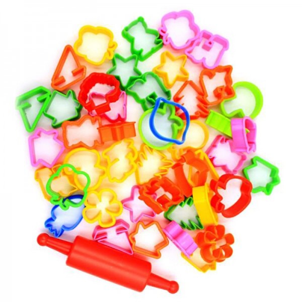 Buy Kiddy Clay Jumbo Bucket with 13 colors clay, molds, play mat and ...