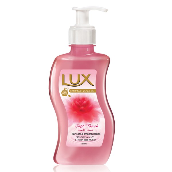 Buy Lux Soft Touch Pink Perfumed Hand Wash - 250ml (pc) Online @ AED13 ...