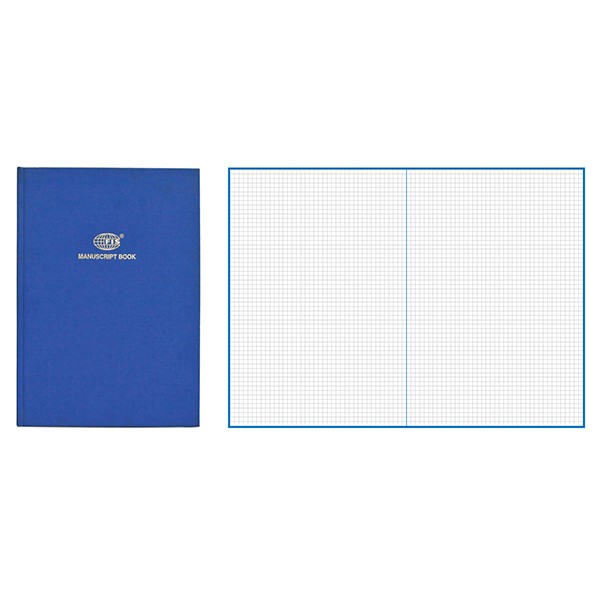 Buy FIS Manuscript Book A6 4Q - Blue (pc) Online @ AED7.25 from Bayzon
