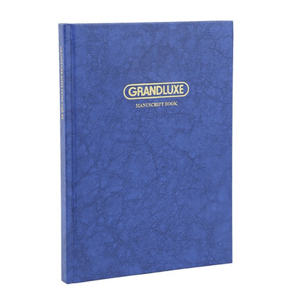 Buy GrandLuxe Manuscript Book A5 2Q - Blue (pc) Online @ AED5.78 from ...