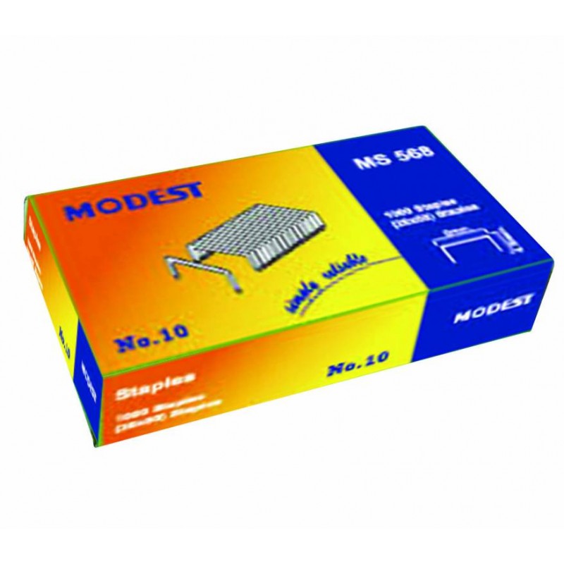 Buy Modest MS-568 Stapler Pins - No. 10 (pkt/1000pcs) Online @ AED3 ...