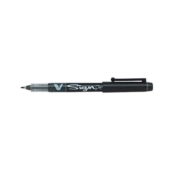 Buy Pilot V Sign Pen - Black (pc) Online @ AED7.5 from Bayzon