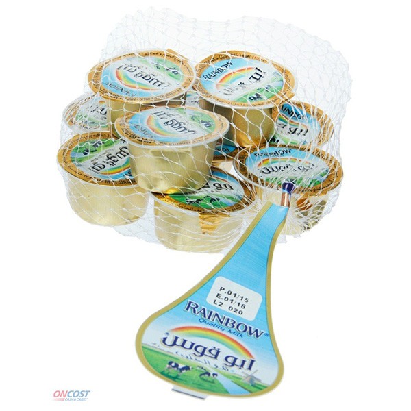 Buy Rainbow Original Evaporated Milk - 14g (pkt/10pc) Online @ AED8.95 ...