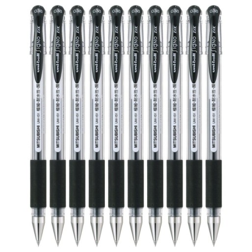 Buy Uniball Pen Fine DX Waterproof - Black (pkt/10pcs) Online @ AED52 ...