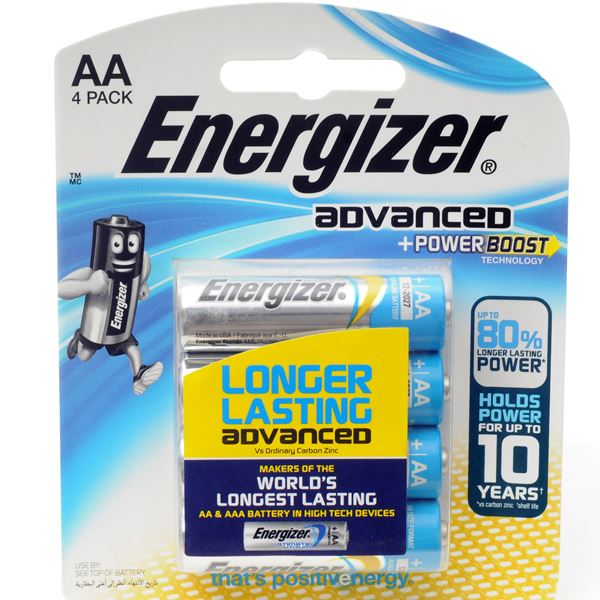 Buy Energizer X91BP4 Advanced Power Boost Battery (pkt/4pc) Online ...
