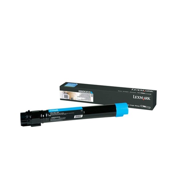 Buy Lexmark X950 Extra-High Yield Toner Cartridge - Cyan Online ...