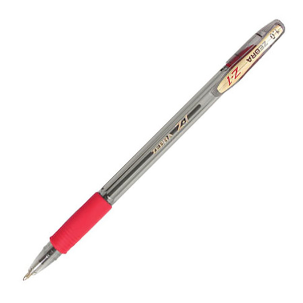 Buy Zebra Z1 Ball Point Pen 0.7mm - Red (pc) Online @ AED2.5 from Bayzon